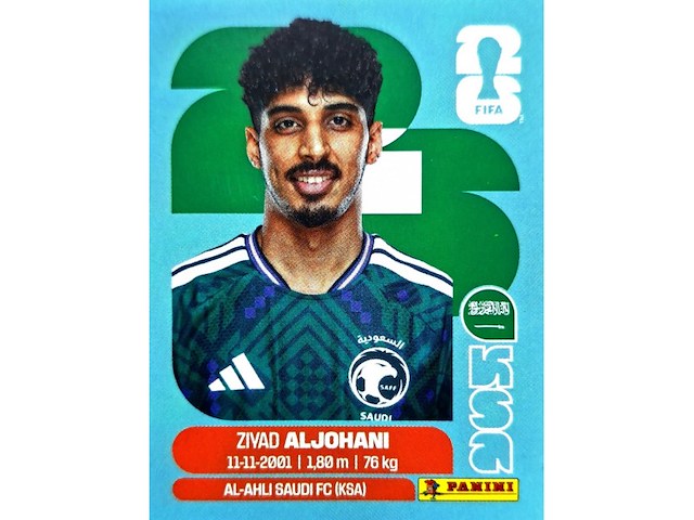 FIFA World Cup 2026 KSA10 Ziyad Aljohani