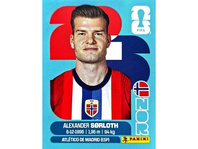 FIFA World Cup 2026 NOR16 Alexander Sørloth