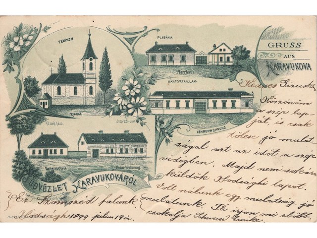 Karavukovo 1899 - Nemacko selo u Backoj