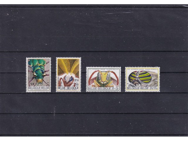 Belgija 1971 Fauna