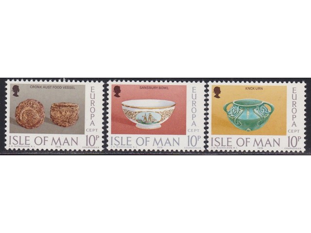 Velika Britanija Isle of man 1976 Evropa CEPT čisto