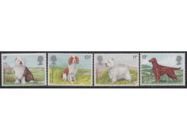 Engleska 1979 Fauna-psi čisto