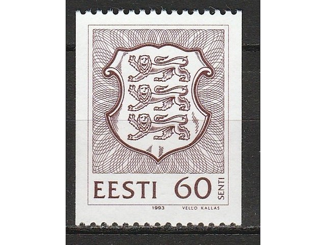 Estonija - 1993 - Grb