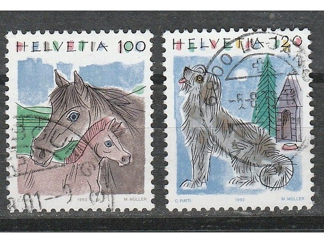 Švajcarska - 1993 - Fauna