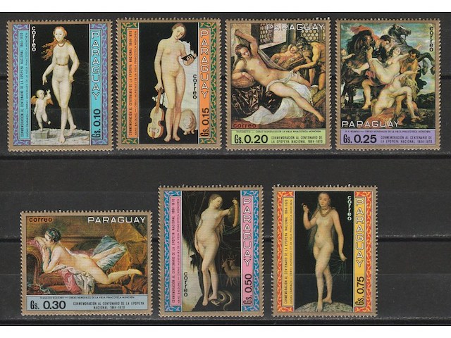 Paraguay - 1970 - Paintings from The Alte Pinakothe