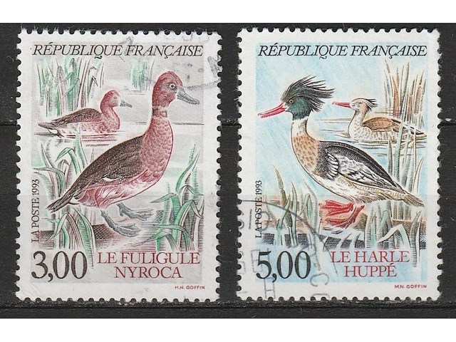 Francuska - 1993 - Ptice
