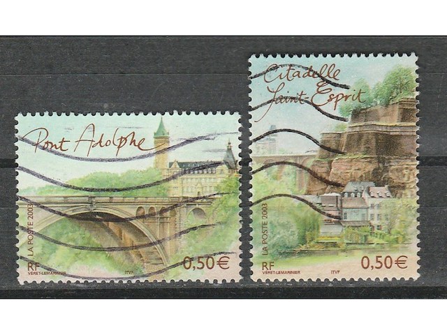 Francuska - 2003 - Evropske prestonice, Luksemburg