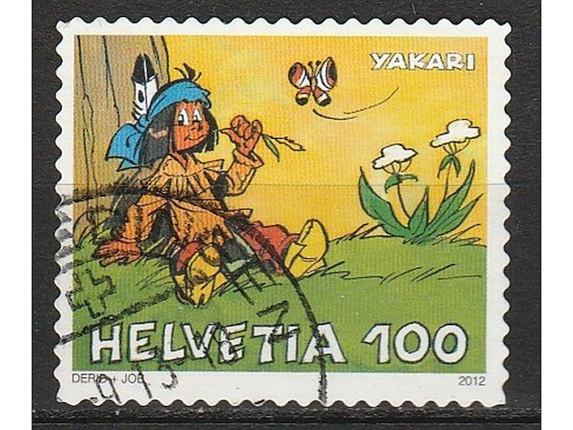 Švajcarska - 2012 - Yakari strip