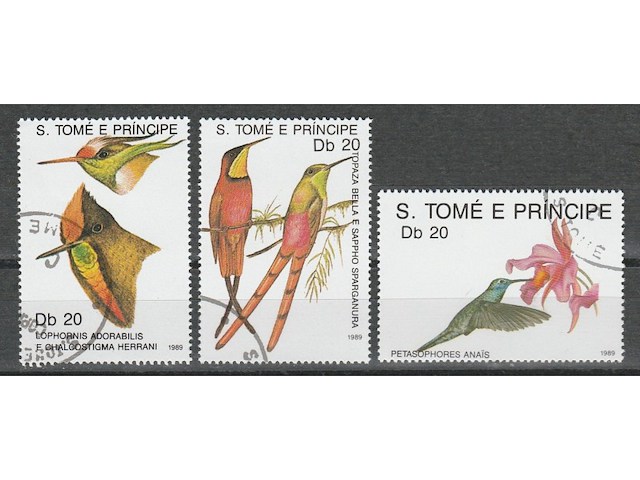 Sao Tome i Prinsipe - 1989 - Flora i fauna
