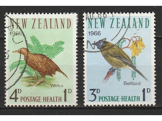 Novi Zeland - Ptice - 1966