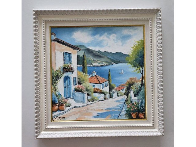 Ulje na platnu - Mediteranski san
