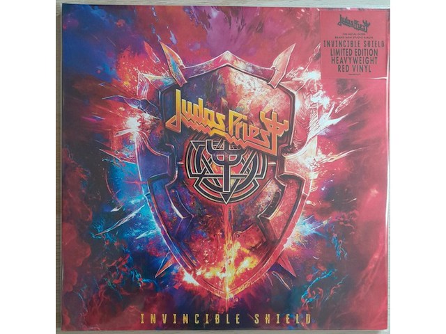 Judas Priest – Invincible Shield EU 2024 2xCRVENI VINIL
