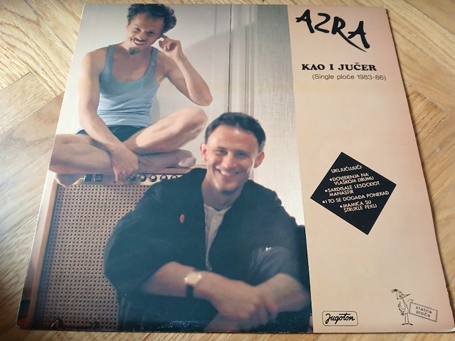 Azra - Kao i jučer (Singl ploče 1983-86)