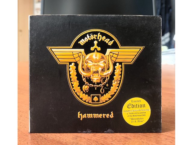Motorhead - Hammered 2CD, Limited Edition, EU