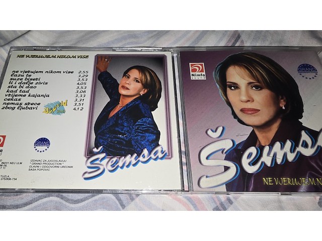 Šemsa - Ne vjerujem više nikom , ORIGINAL