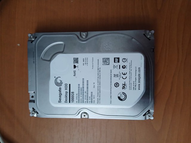 Seagate 1TB HDD 3.5` SATA – Ispravan