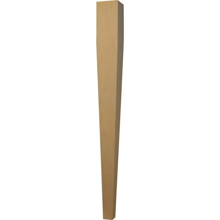 Drvene noge za stolove AS-AL-09 — 50 × 420–80 × 730 mm
