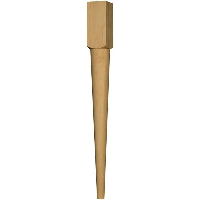 Drvene noge za stolove AS-AL-06 — 50 × 420–80 × 730 mm