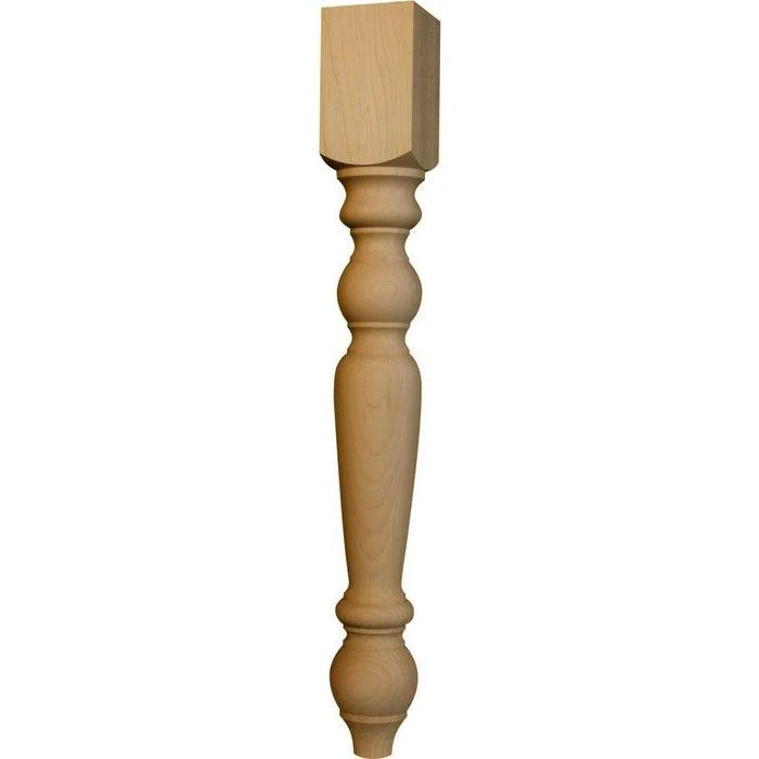 Drvene noge za stolove AS-AL-07 — 60 × 420–90 × 730 mm