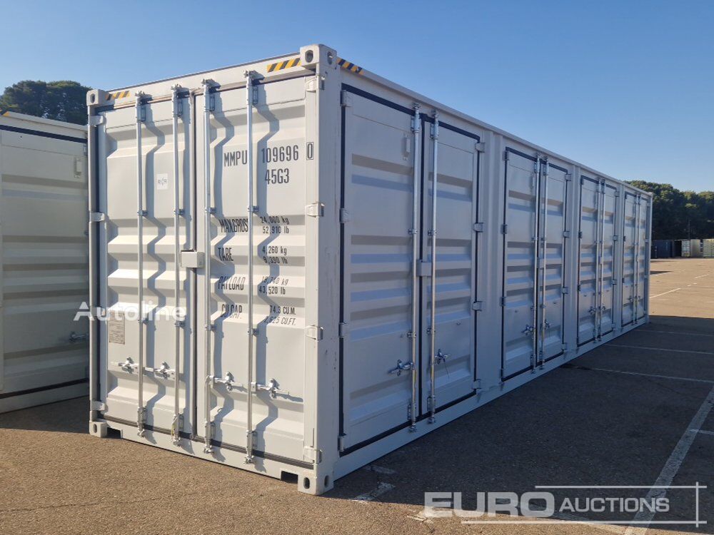 Prodaje se 2026 40' HQ Container, One Side 4 Doors, One End Door, Lock Box, kontejner 40 stopa na aukciji
