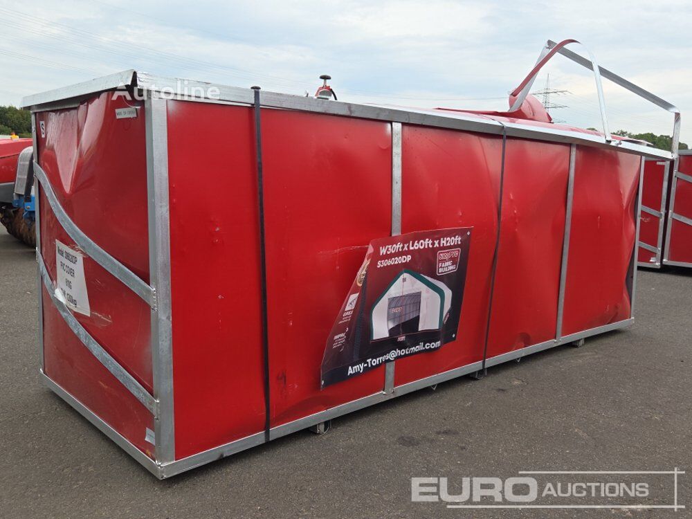 Prodaje se 2026 30' x 60' x 20' Storage Shelter kontejner 30 stopa na aukciji