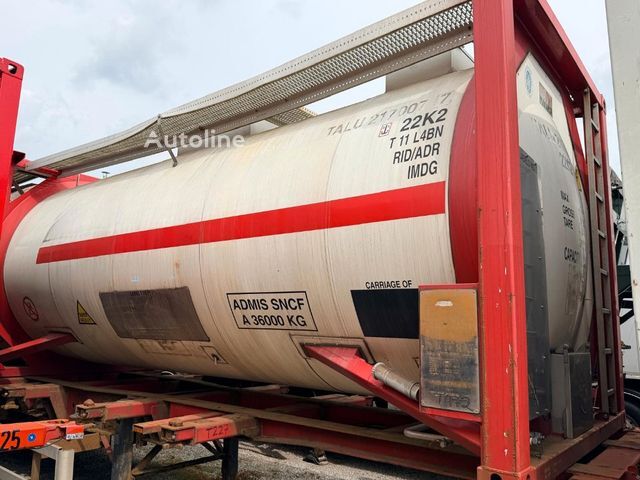 Magyar L4BN Tankcontainer RID/ADR IMDG rezervoar-kontejner 20 stopa