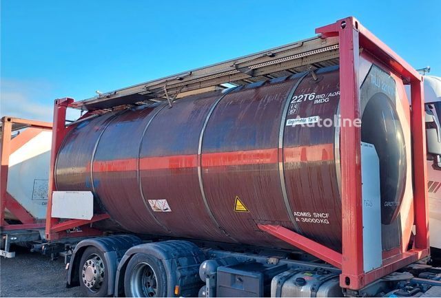 Magyar Tankcontainer 21000 L - L4CH rezervoar-kontejner 20 stopa
