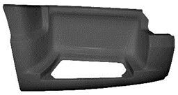 Brand DESCRIPTION MS150269 - AFTERMARKET 1707005 bočna stepenica za kamiona