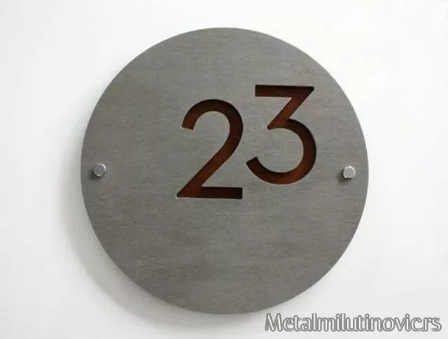 CNC KUĆNI BROJEVI - MODEL 7