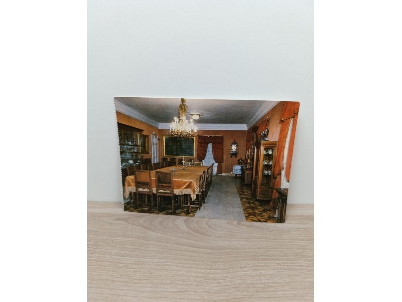 Vintage razglednica Dvor Kralja Nikole
