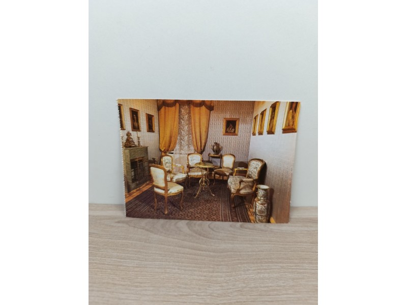 Vintage razglednica Dvor Kralja Nikole