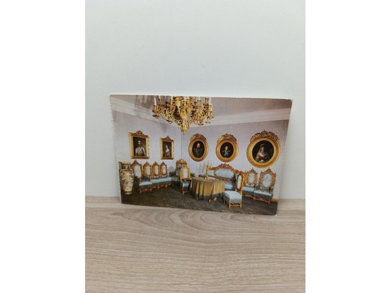 Vintage razglednica Dvor Kralja Nikole