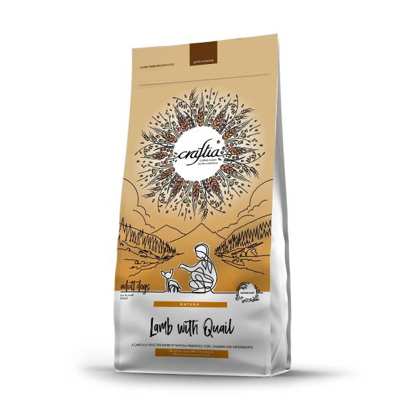 Craftia Natura – Mini Adult, jagnje/prepelica, 2kg