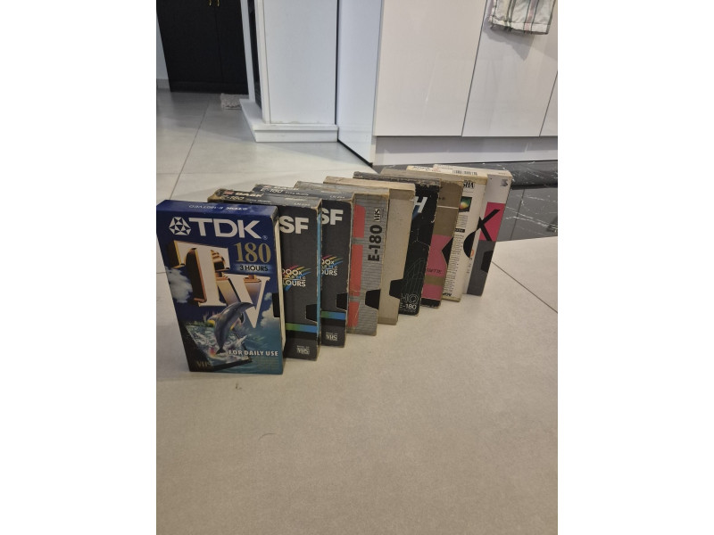 LOT Snimanih VHS Kaseta