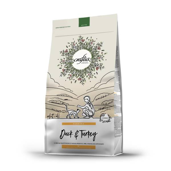 Craftia Harmona – Adult Cat, pačetina/ćurka, 1,4kg