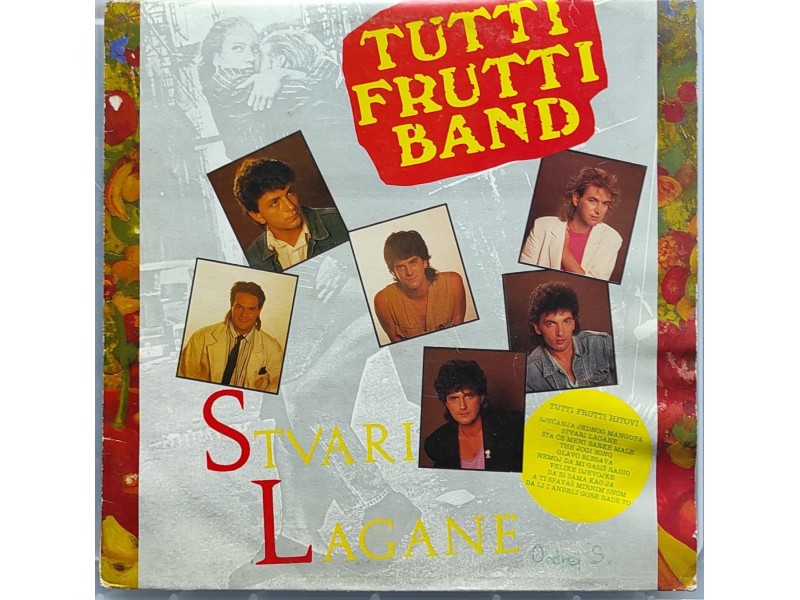 Tutti Frutti Band - Stvari Lagane