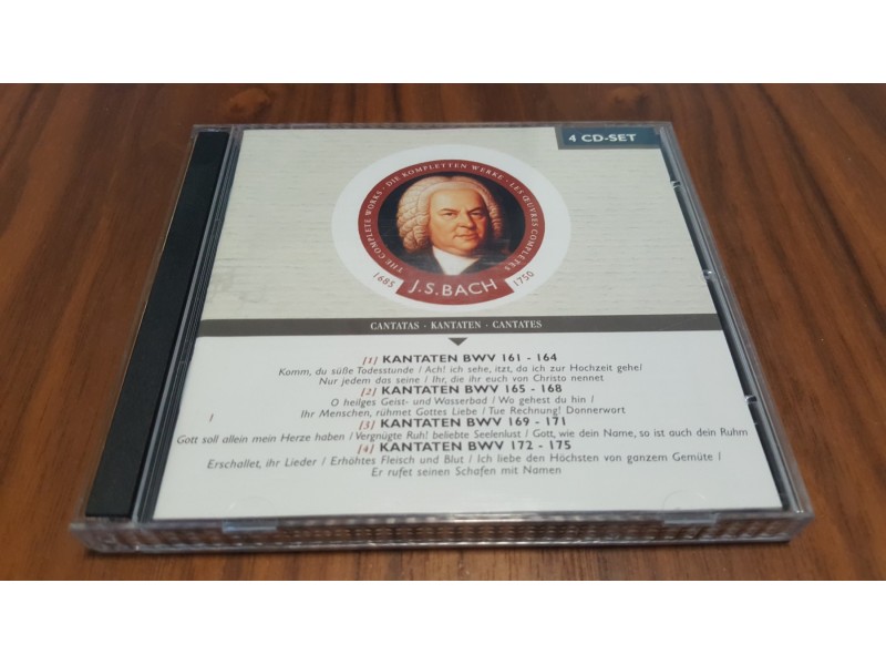 Bach - Cantatas BWV 161 - 175 4cd