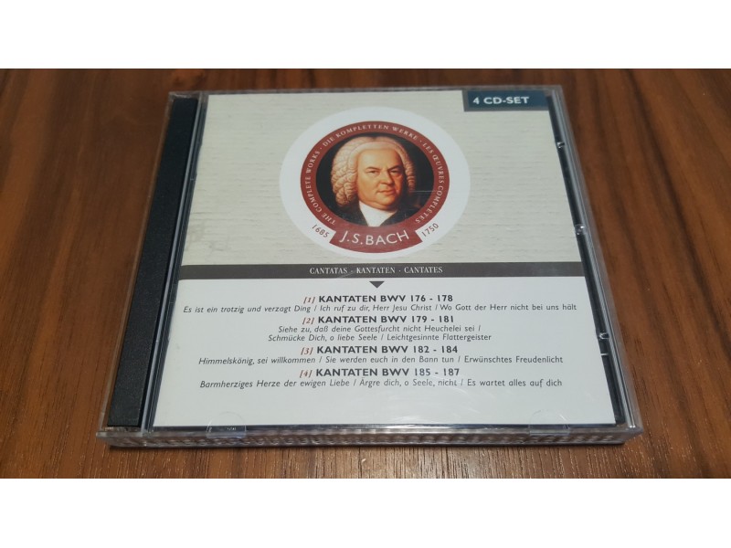 Bach - Cantatas BWV 176 - 187 4cd