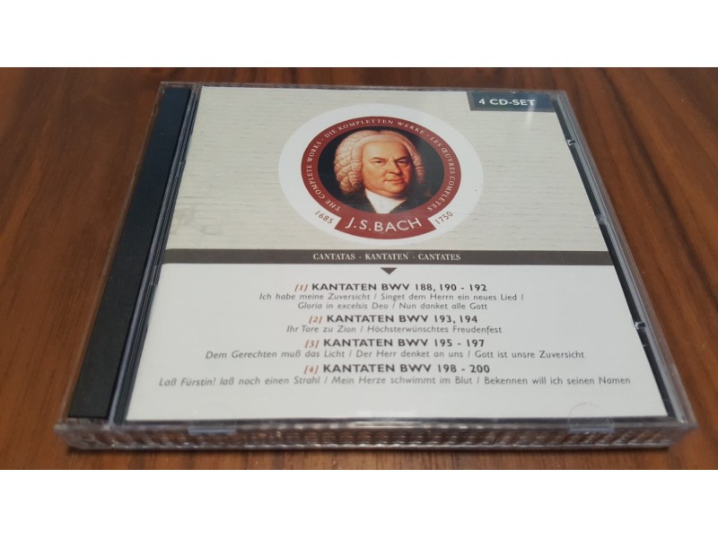 Bach - Cantatas BWV 188, 190 - 200 4cd
