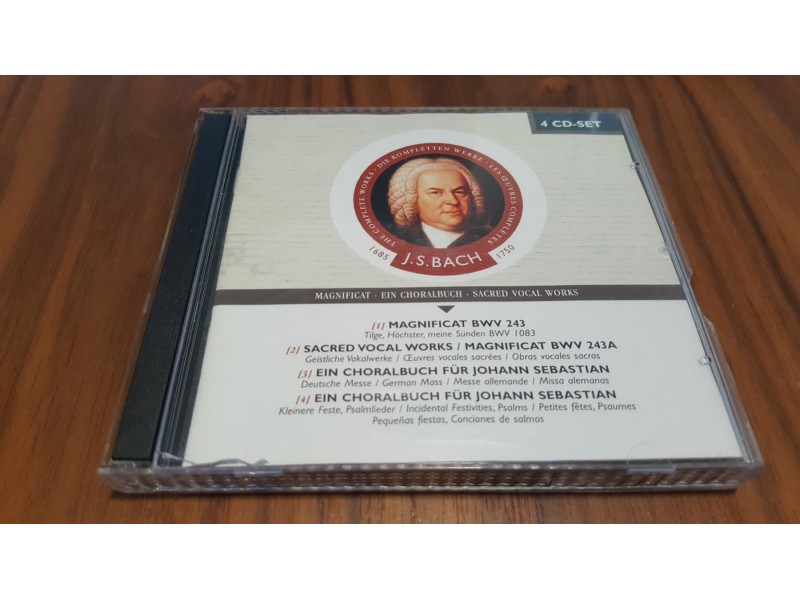 Bach - Magnificat BWV 243 - Ein Choralbuch 4cd