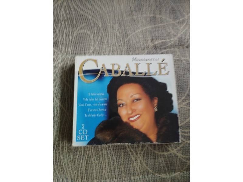 Montserrat Caballe dupli audio cd