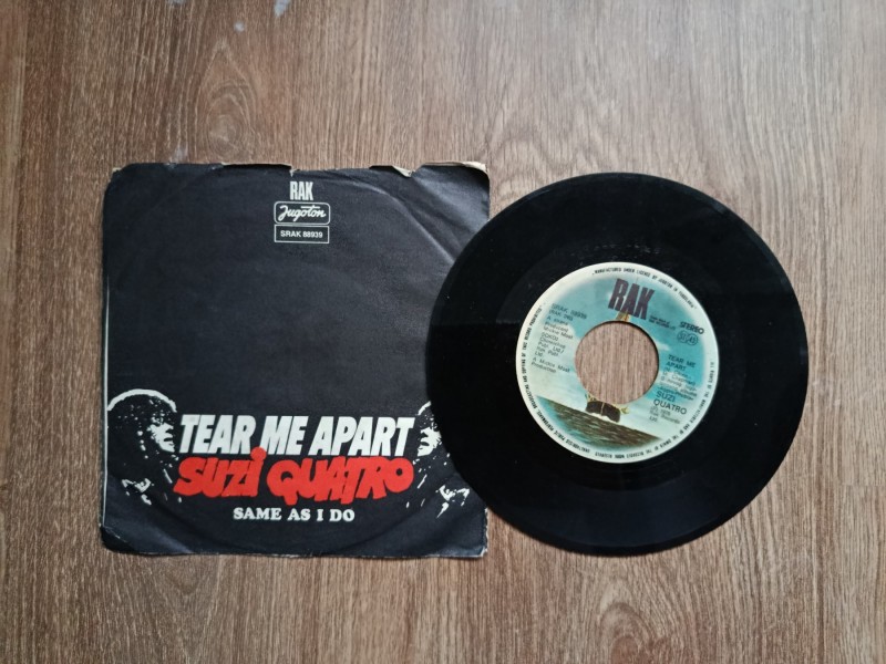 Singl ploca SUZI QUATRO - Tear me apart