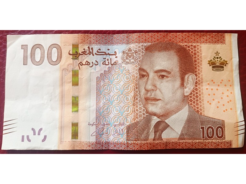 ***MAROKO 100 DIRHAMA
