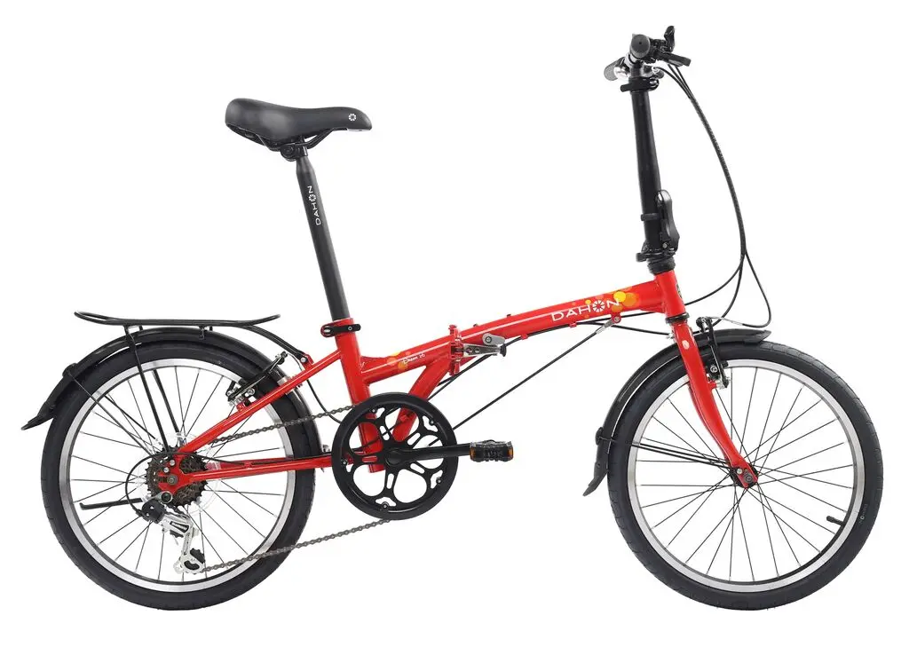 Dahon Bicikl S6, Sklopivi, 20", 7 brzina, Crveni