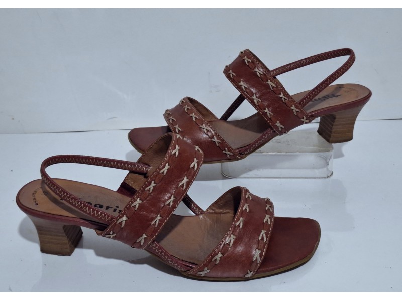 ,,TAMARIS,, preslatke KOZNE zenske sandale br.37