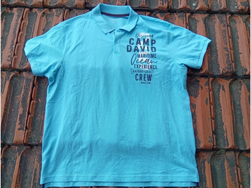 CAMP DAVID nova majica. Pamuk. 3XL