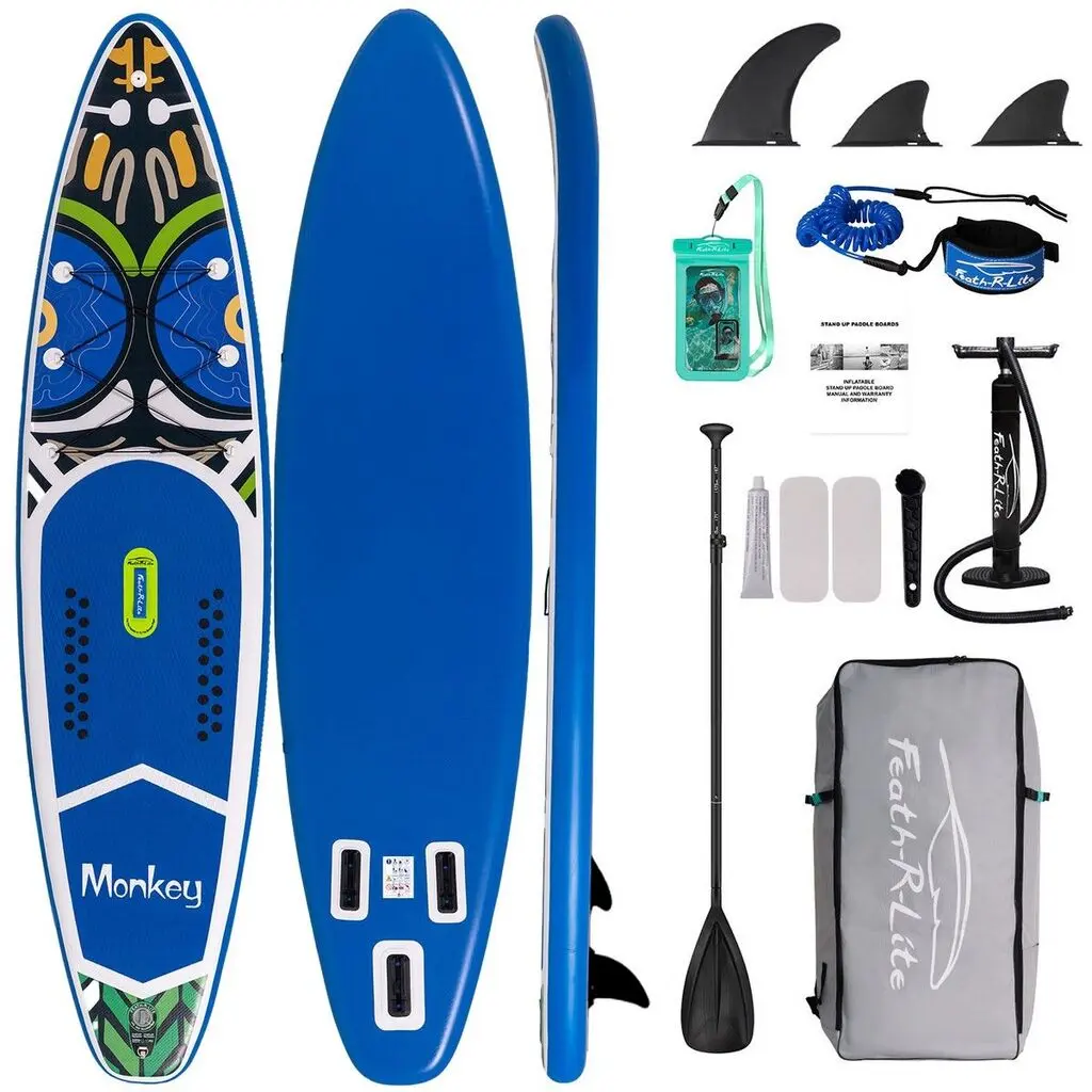 Funwater Sup set Monkey U, 350x84x15 cm, Plava