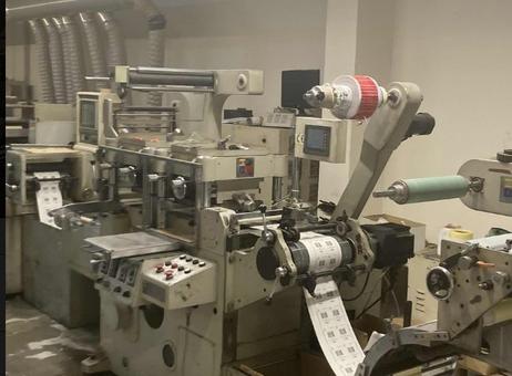 Mašina za štampanje etiketa Orthotec 6+1 color label printing machine