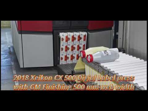 Xeikon Xeikon CX500 + GM DC5V5 Mašina za štampu etiketa sa završnom obradom