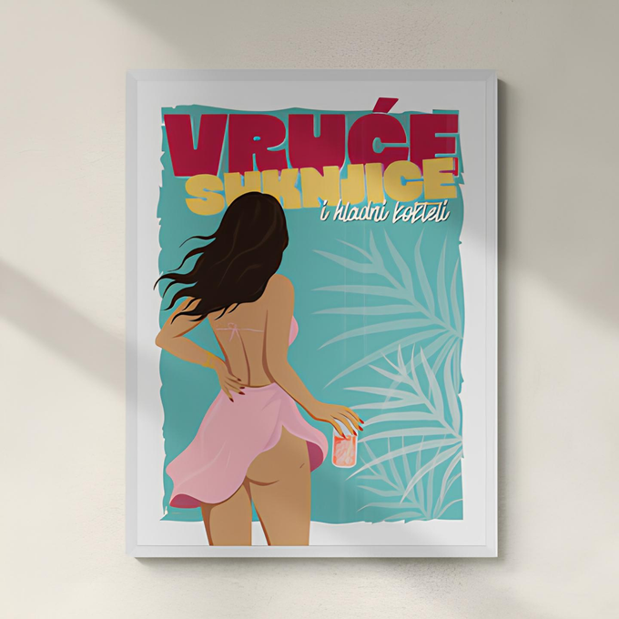 Otkaceni - Vruce suknjice print